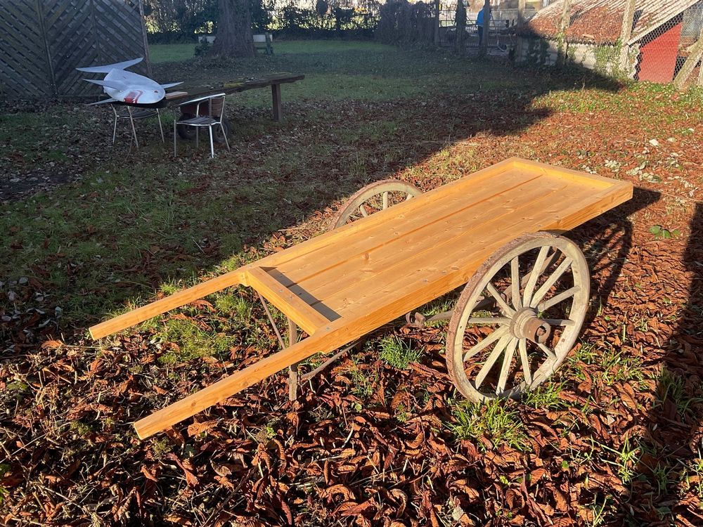 Handwagen/ Handkarren mit neuem Aufbau | Comprare su Ricardo