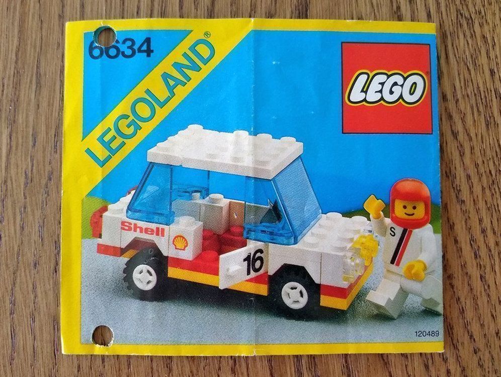 LEGO Bauanleitung 6634 Rally Car 1986 Rallye-Auto | Kaufen auf Ricardo