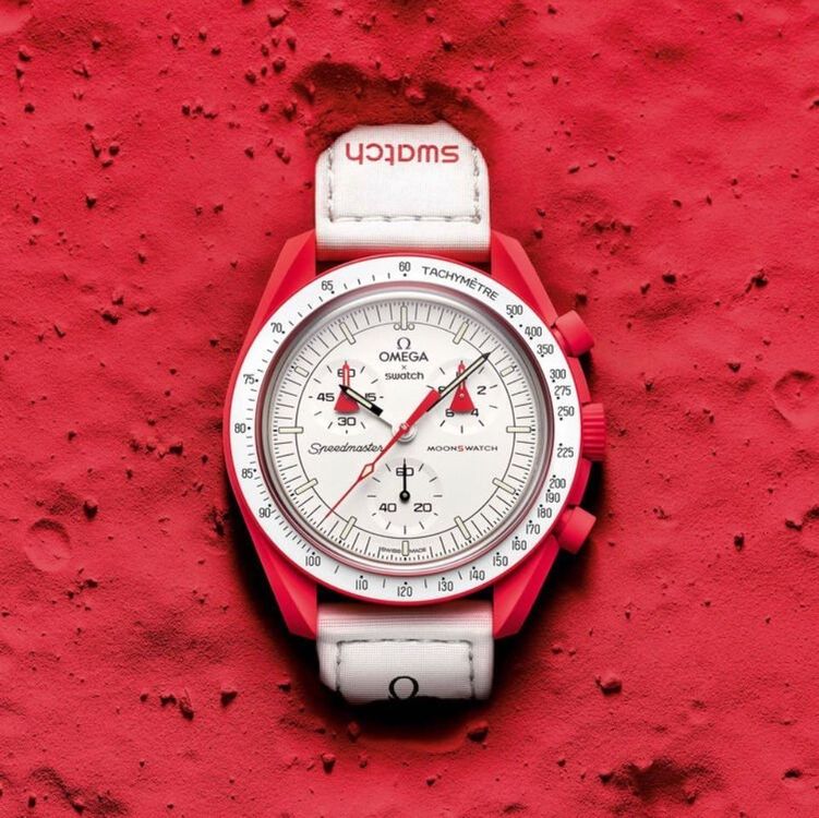 OMEGA X Swatch Moonswatch Mars/Alaska Project | Kaufen auf Ricardo