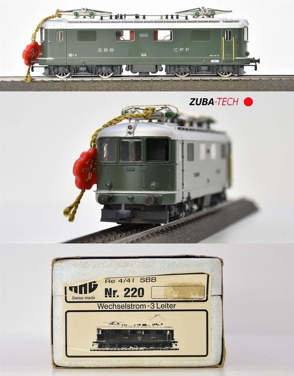 HAG 220 E-Lok Re 4/4 I SBB H0 WS Digital | Kaufen auf Ricardo