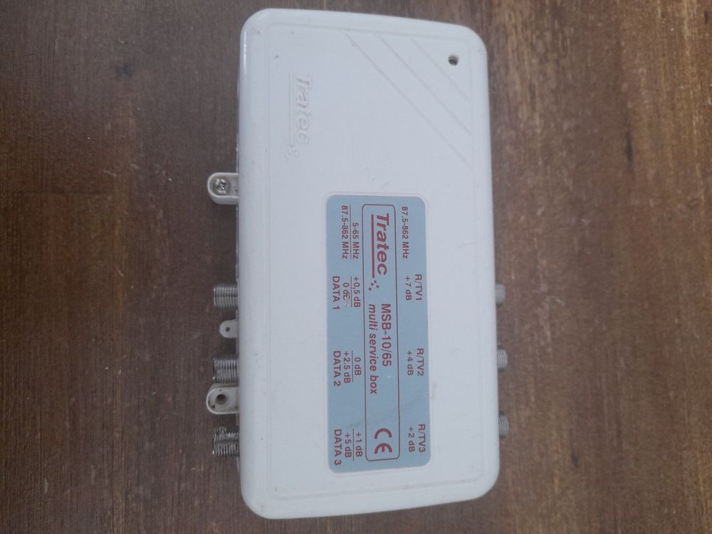 Antennenverteiler oder Verstärker von TRATEC 3 ANSCHLÜSSE | Kaufen auf ...