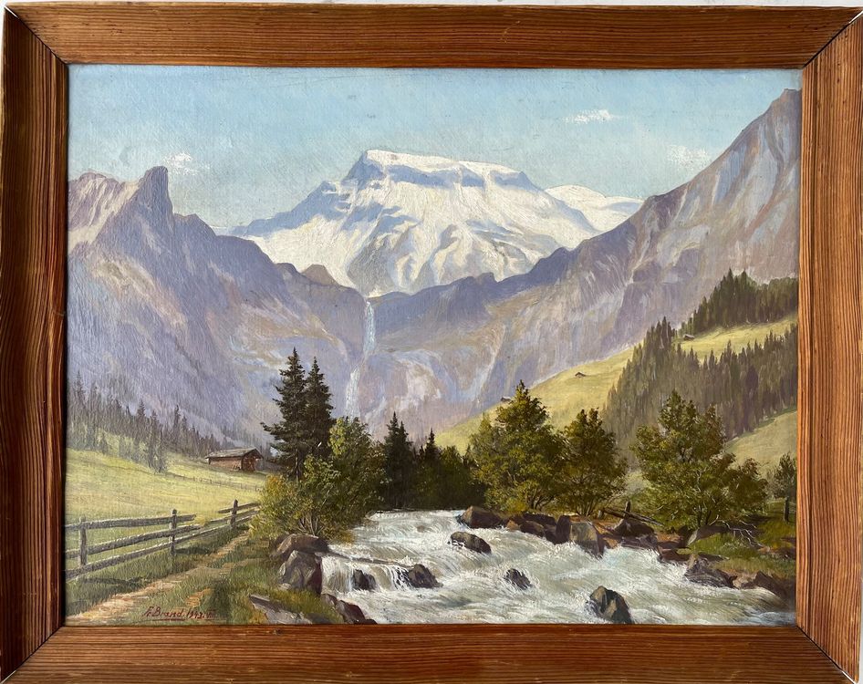 Fritz BRAND (1915-1998) Gemälde | Kaufen auf Ricardo