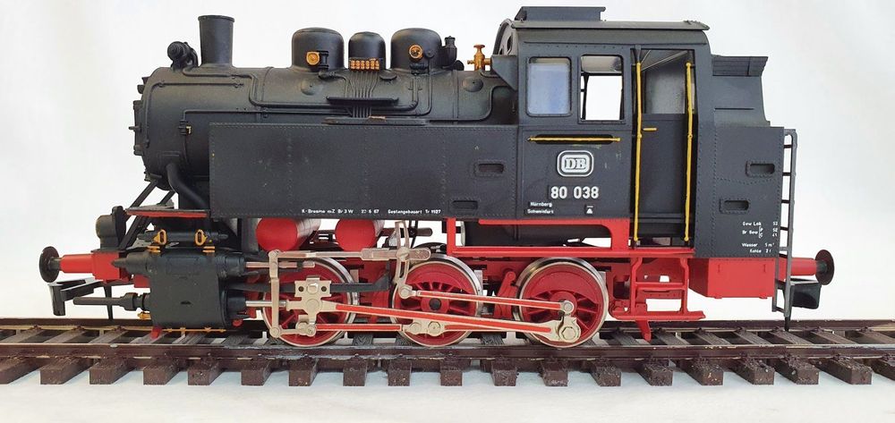 Rivarossi DB BR 80 038 Tender-Dampflokomotive Spur 0,Analog | Comprare ...