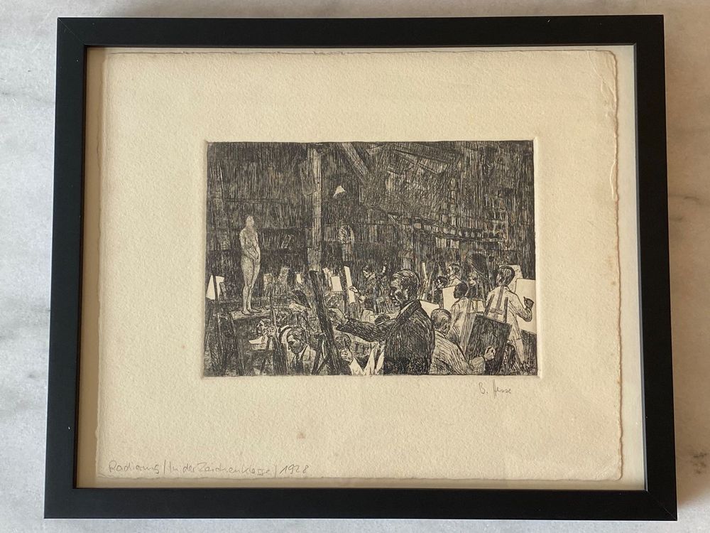 Bruno Hesse 1905 Zürich - 1999 Oschwand, original Radierung | Kaufen ...
