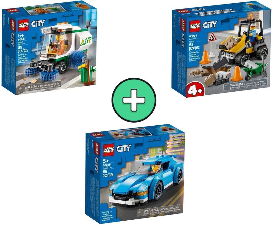 3 x Lego Sets - 60249/60284/60285 | Kaufen auf Ricardo