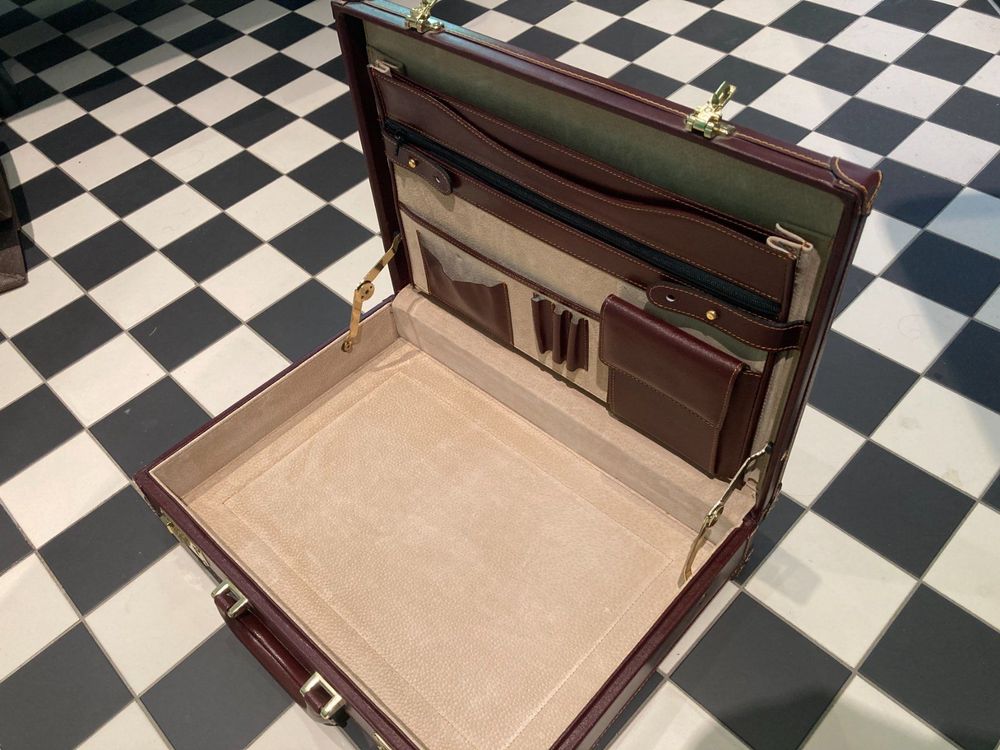 Neuer Aktenkoffer aus Leder | Kaufen auf Ricardo