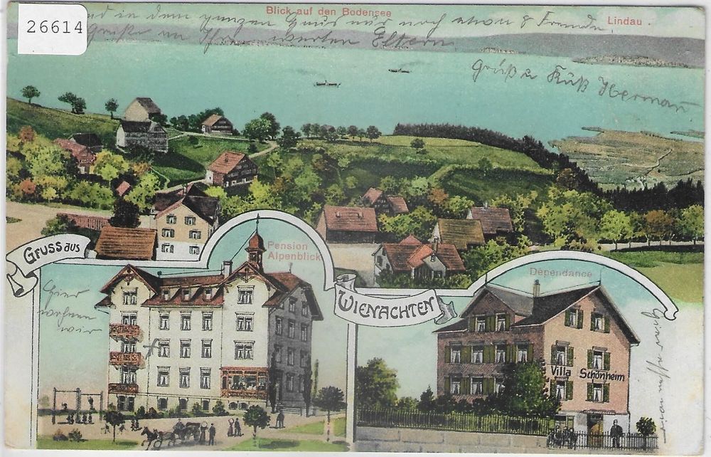 Gruss aus Wienachten - Litho | Kaufen auf Ricardo