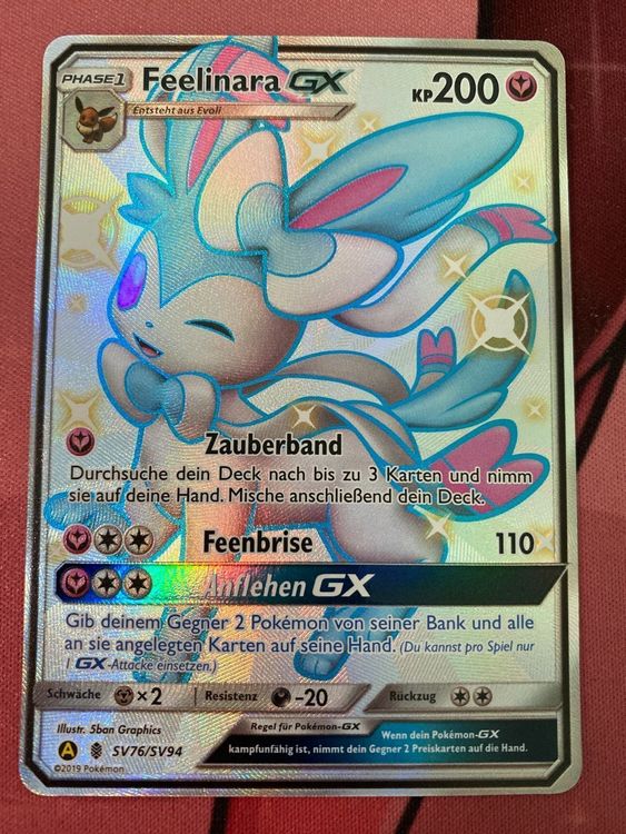 Pokemonkarte Feelinara GX Shiny | Kaufen auf Ricardo