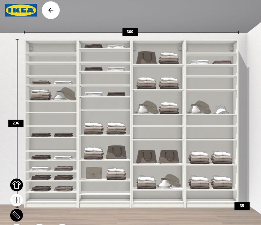 Armoire IKEA Pax - 300 x 236 x 37 - portes coulissantes | Kaufen auf ...