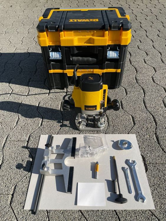 Oberfräse DeWalt DW615 mit Zubehör (Top Zustand!) | Kaufen auf Ricardo