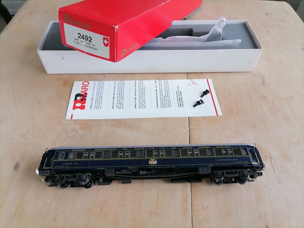 RIVAROSSI 2492 Orient Express CIWL Intraflug ‘3487 A’ OVP | Kaufen auf Ricardo