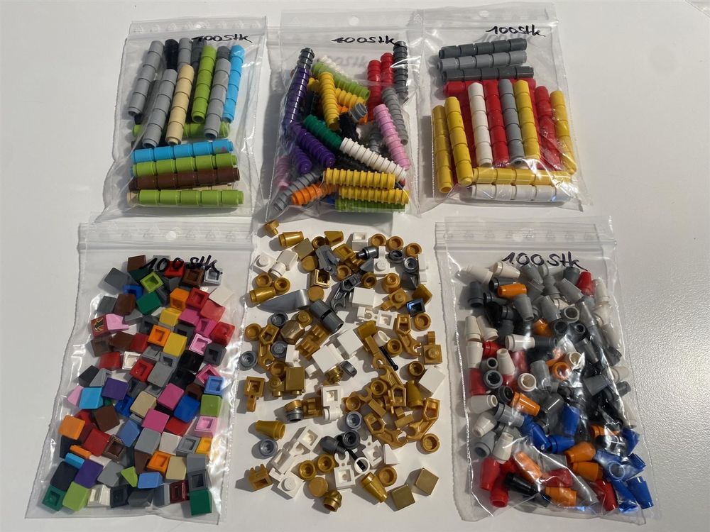 Lego*Kleinteile*einer*farbig+goldig*D08 | Kaufen auf Ricardo