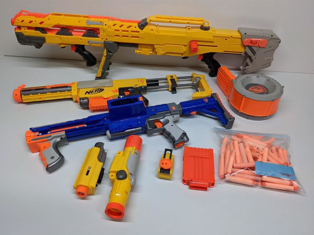 Nerf Set mit 3 Gewehren inkl. N-Strike | Kaufen auf Ricardo