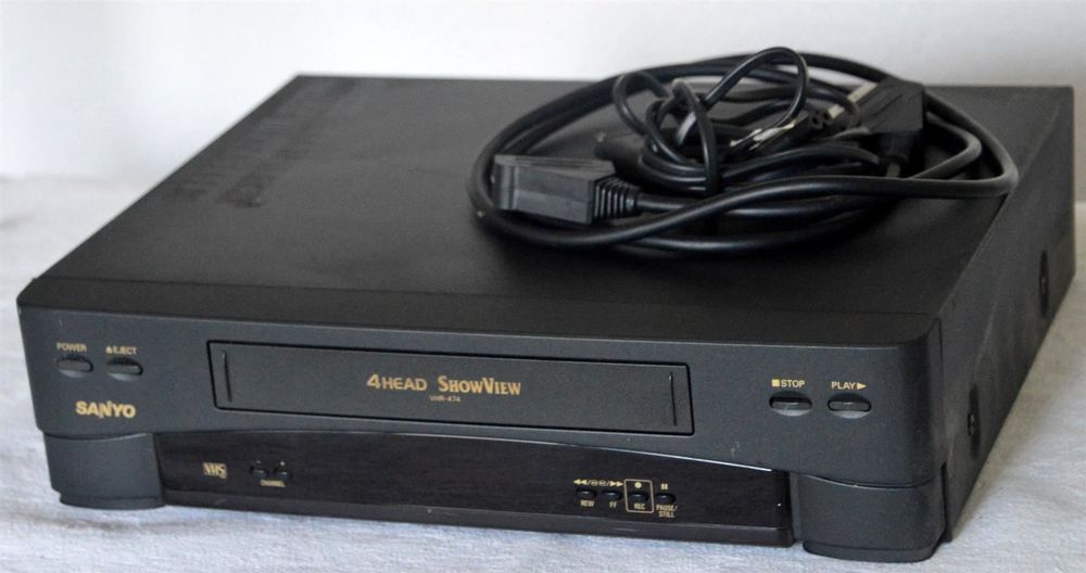 Videorecorder VHS Sanyo VHR-474G magnétoscope | Acheter sur Ricardo