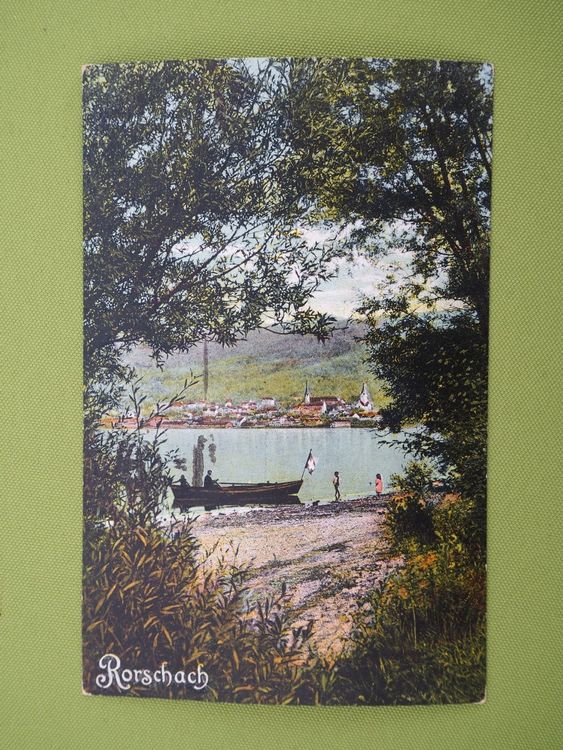 Rorschach, Fischerboot, Bodensee, Bäume, Strand Goldach | Kaufen auf ...