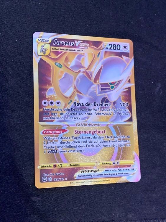 Pokemon karte arceus V Star Strahlende Sterne | Kaufen auf Ricardo