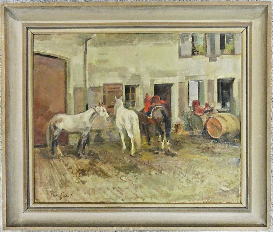 Grosses Ölgemälde von Friedrich Eduard Traffelet (1897-1954) | Kaufen auf Ricardo