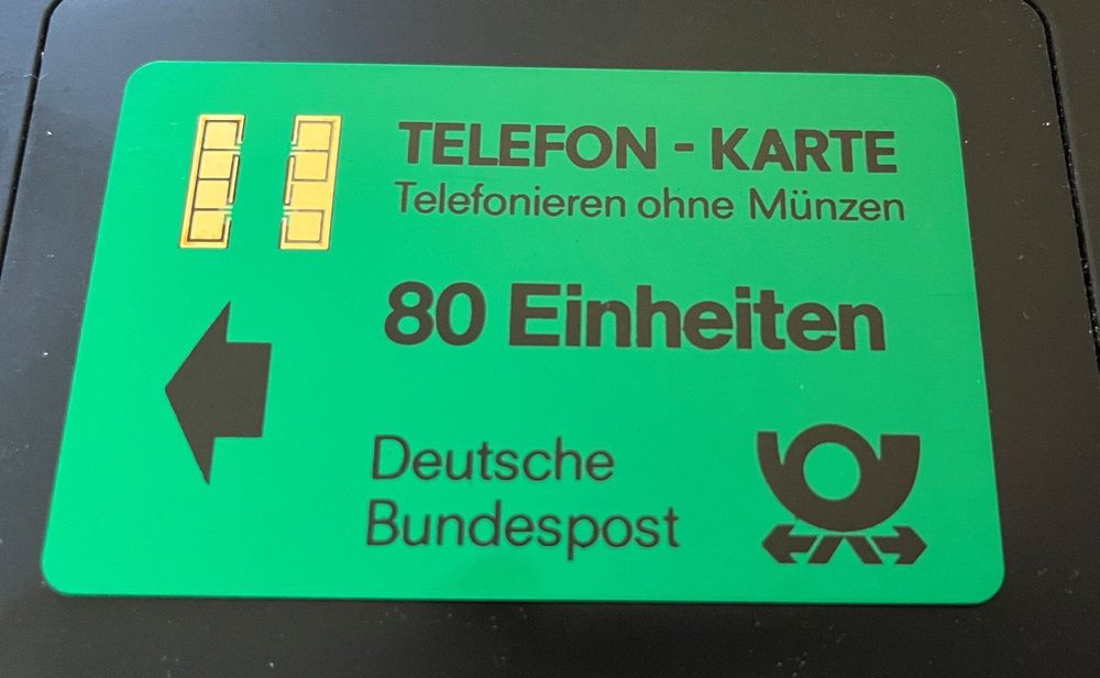 Telefon-Karte Deutsche Bundespost 80 Einheiten | Kaufen auf Ricardo