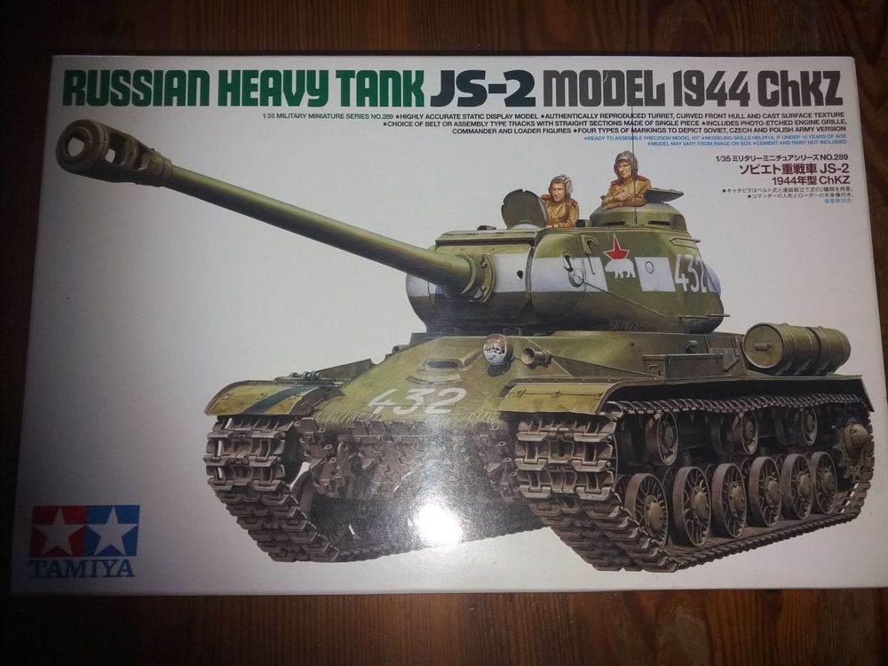 Russian heavy tank JS-2 1/35 tamiya 35289 | Kaufen auf Ricardo
