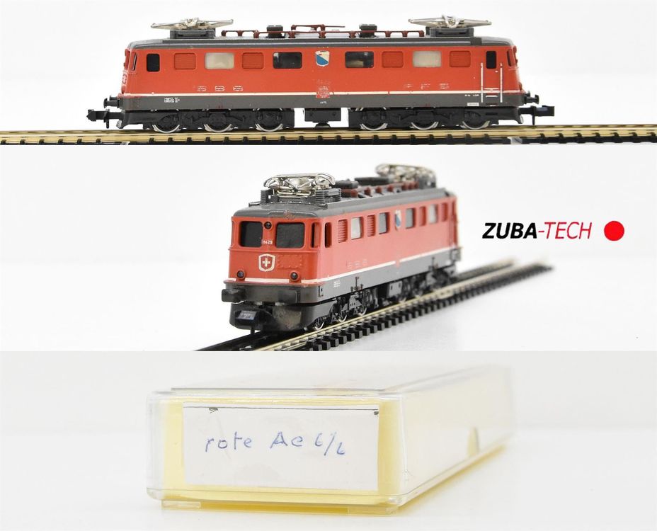 Minitrix E-Lok Ae 6/6 SBB Spur N GS OVP | Acheter sur Ricardo