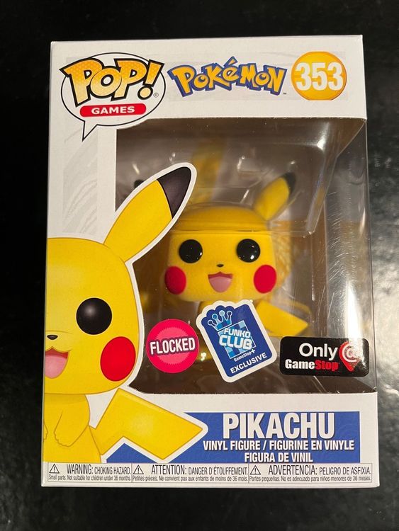 Pokémon Funko Pop: Flocked Pikachu | Kaufen auf Ricardo