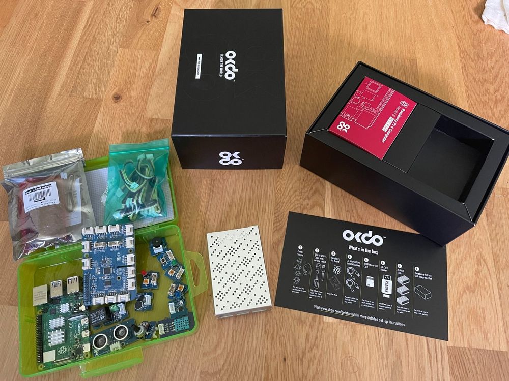 Raspberry Pi 4 Model B 8GB Set inkl. GrovePi Sensorkit | Acheter sur ...