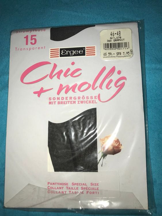 Ergee div. Damenstrümpfe 46 - 48, schwarz | Kaufen auf Ricardo