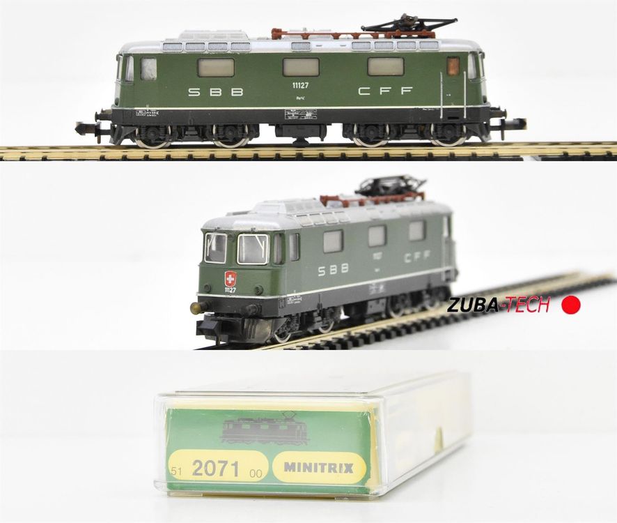 Minitrix 2071 E-Lok Re 4/4 II SBB Spur N | Acheter sur Ricardo
