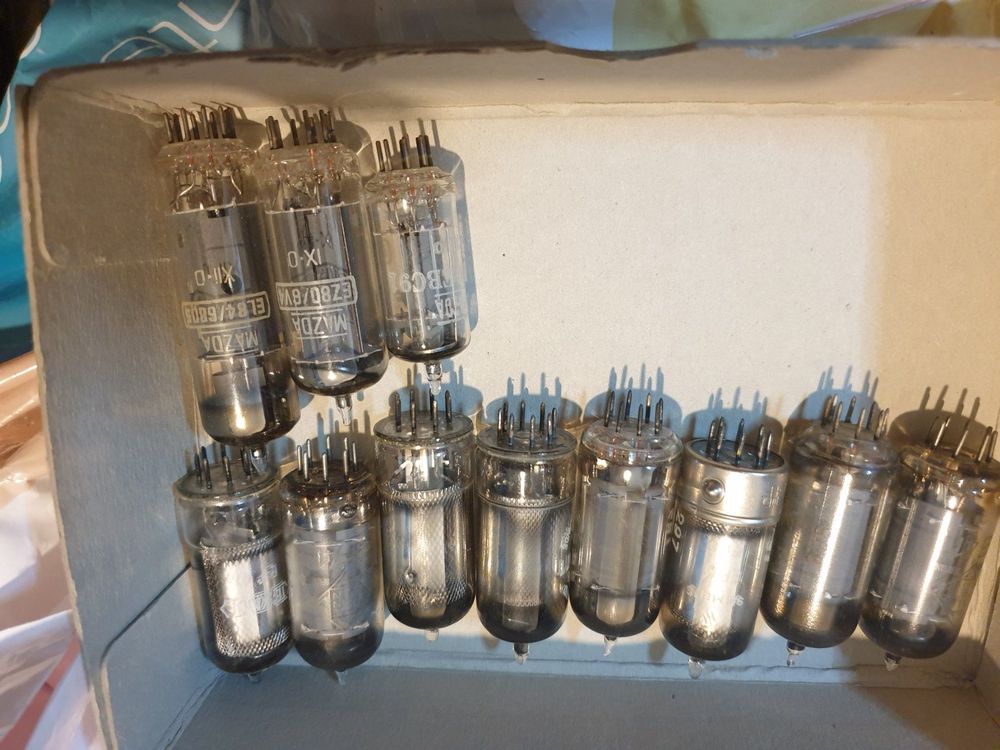 Alte Radioröhren EF41 und EL84, EL80,EBC91M | Acheter sur Ricardo