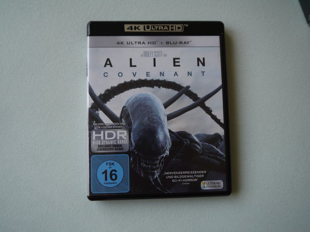 ALIEN COVENANT-4K UHD +Blu Ray | Kaufen auf Ricardo
