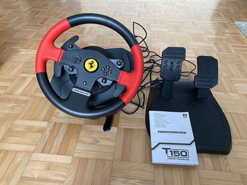 Thrustmaster T150 Force Feedback Ferrari Edition | Kaufen auf Ricardo
