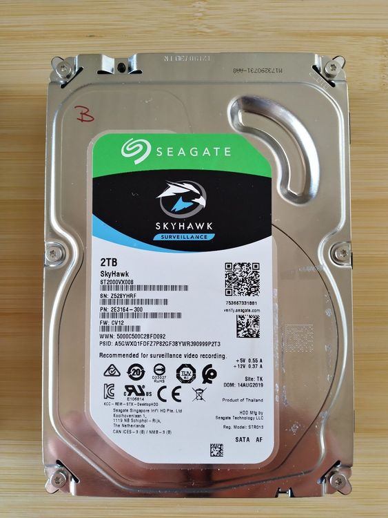 Seagate Skyhawk 2TB | Kaufen auf Ricardo