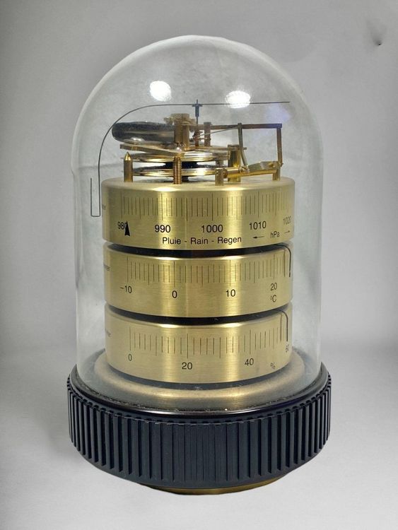 Station météorologique Barigo 3025 en laiton, dôme acrylique | Kaufen ...