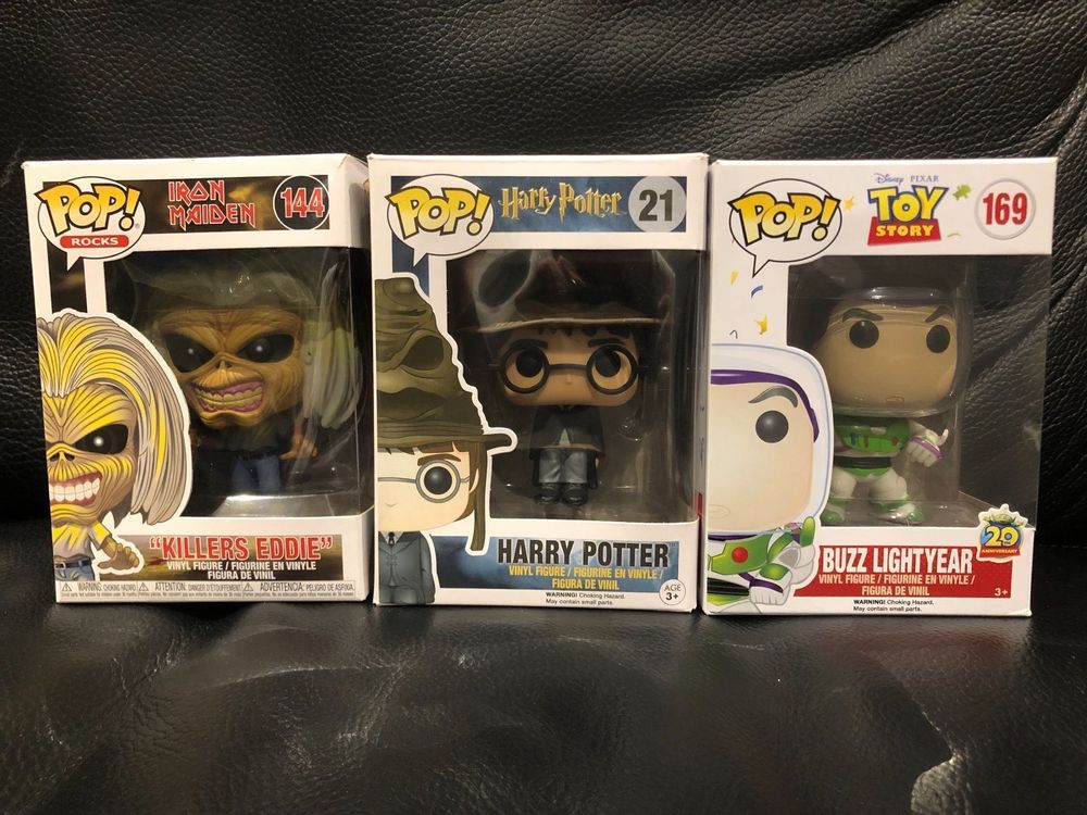 3x Funko POP! Killers Eddie, Harry Potter, Buzz Lightyear | Kaufen auf ...