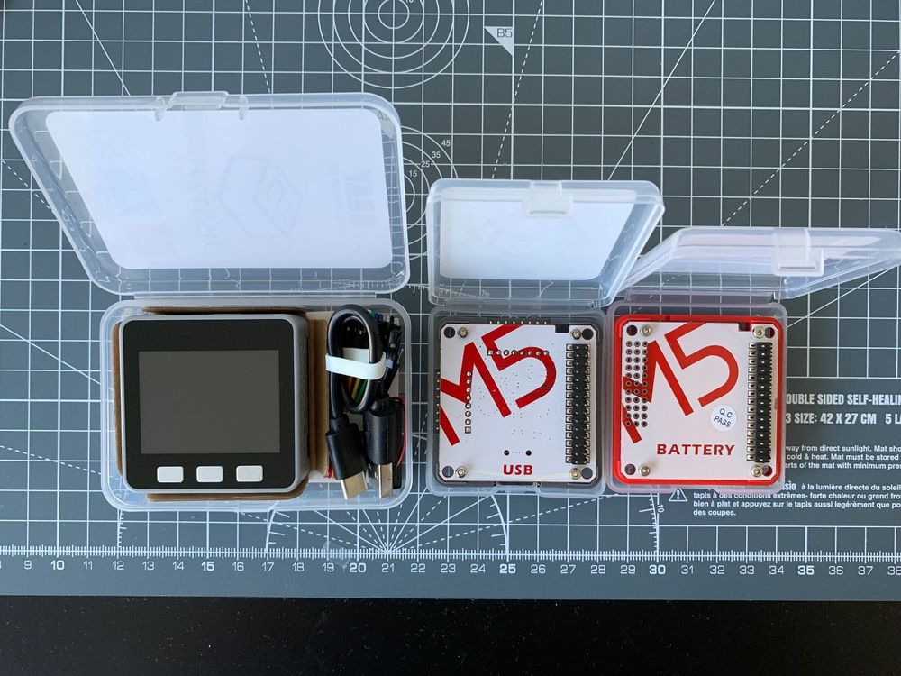 ESP32 M5Stack Gray Kit + Battery Module + USB Module | Kaufen auf Ricardo
