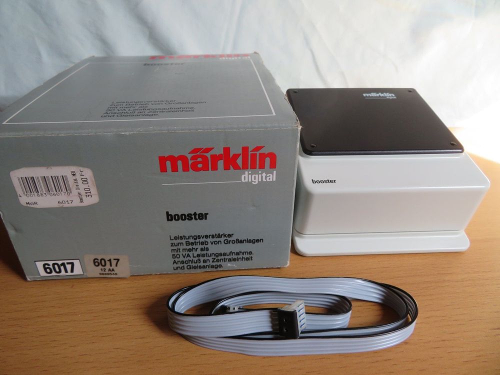 6017 Märklin Booster, Leistungsversorgungseinheit zu 6021 | Kaufen auf ...