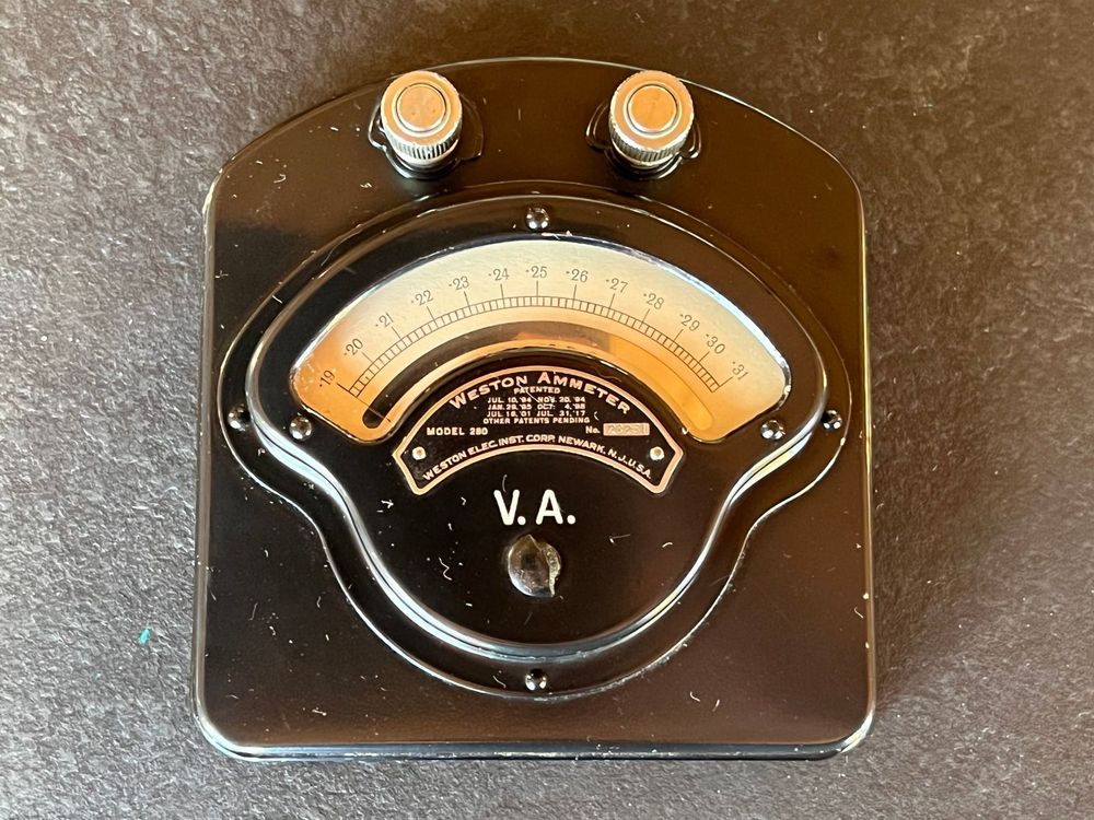 Weston Ammeter Messgerät Amperes D.C. antik | Kaufen auf Ricardo