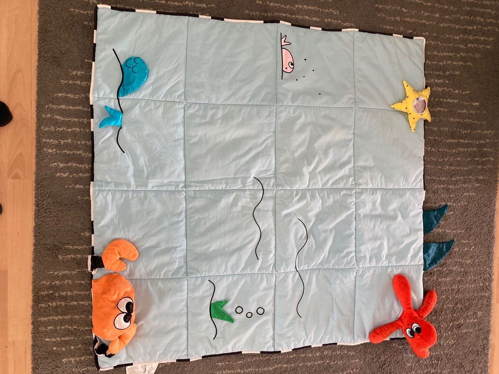 Ikea Krabbeldecke „Klappa“ | Kaufen auf Ricardo