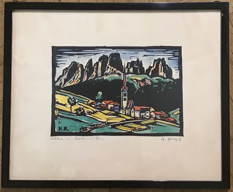 Heinrich HERZIG (1887-1964) Appenzeller Holzschnitt | Kaufen auf Ricardo