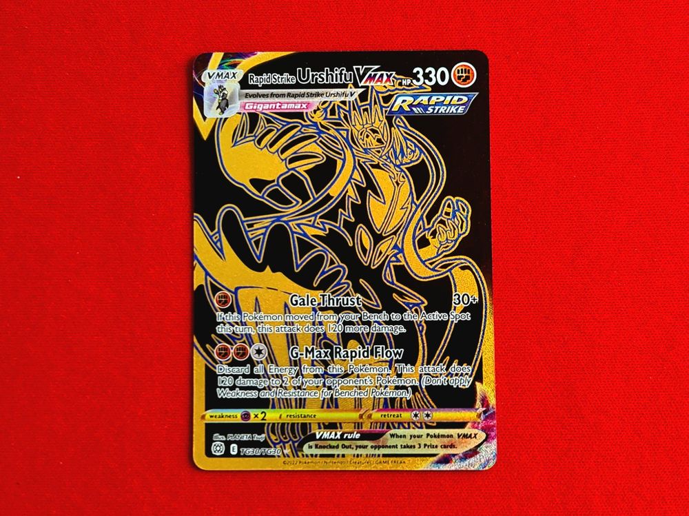 Rapid Strike Urshifu VMAX Gold Brilliant Star EN ab CHF 1 | Kaufen auf ...
