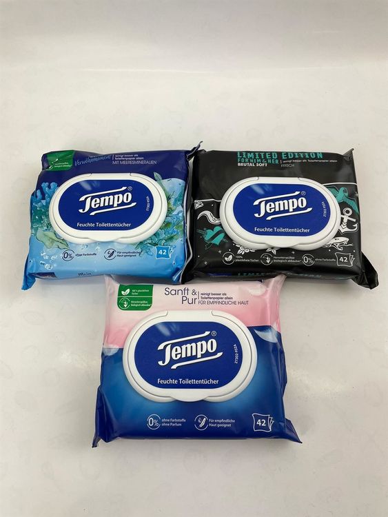 3x Feuchte Toilettentücher von Jempo | Kaufen auf Ricardo