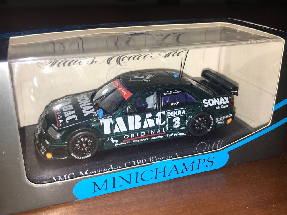 AMG Mercedes C180 DTM 1/43 TABAC ORIGINAL | Kaufen auf Ricardo
