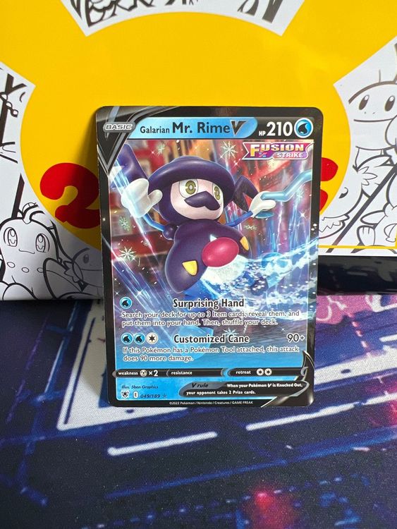 Galarian Mr. Rime V 049/189 Astral Radiance Astralglanz | Kaufen auf ...