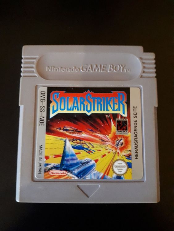 Nintendo Gameboy - Solar Striker - NOE - Modul - Original | Kaufen auf ...