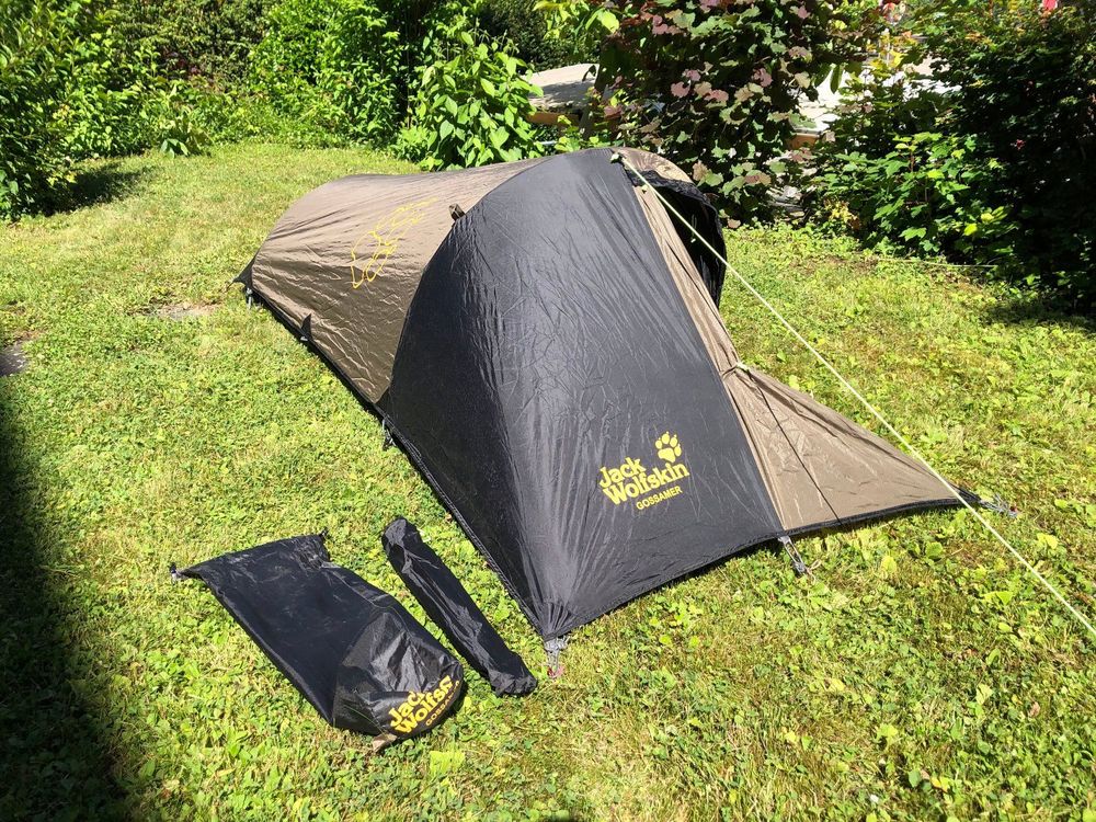 Einmann Zelt, Jack Wolfskin Gossamer | Kaufen auf Ricardo