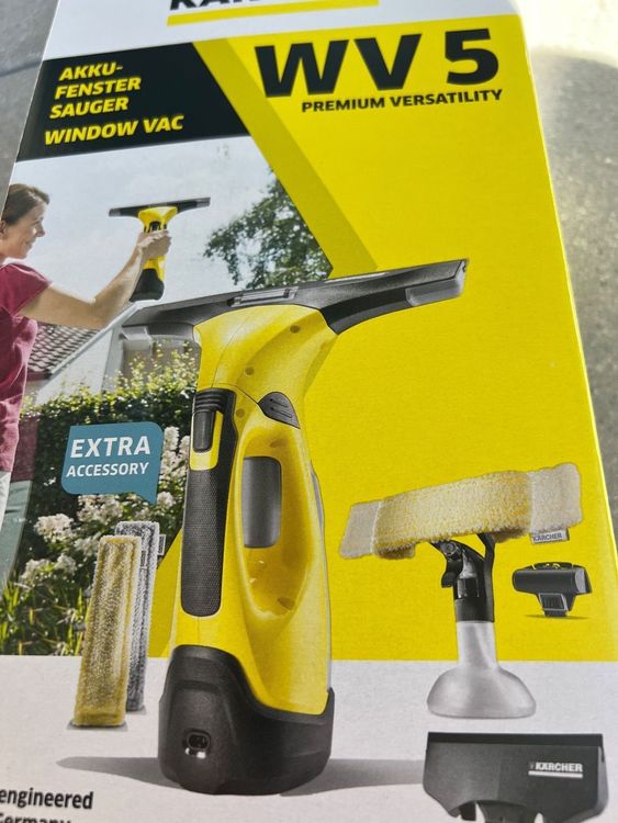 Kärcher WV5 Premium Akku Fenster Sauger inkl. Zubehör | Kaufen auf Ricardo
