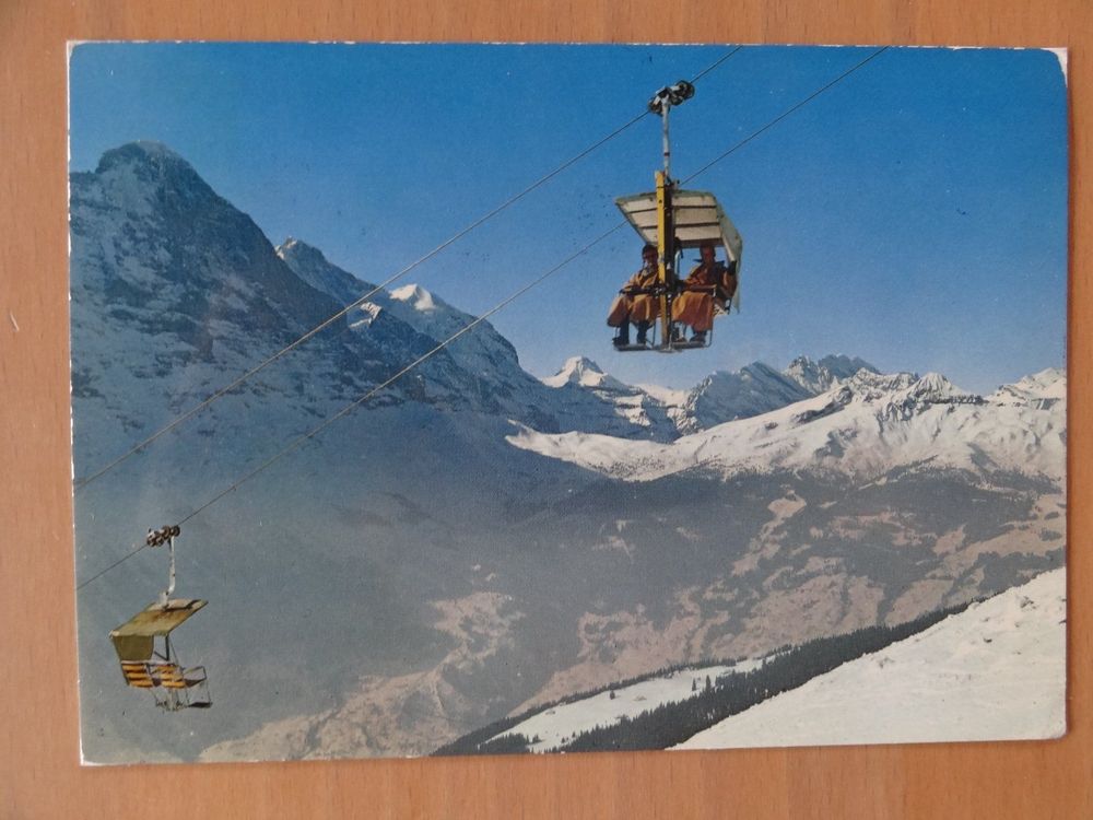 Grindelwald-First - Firstbahn - 1974 | Kaufen auf Ricardo
