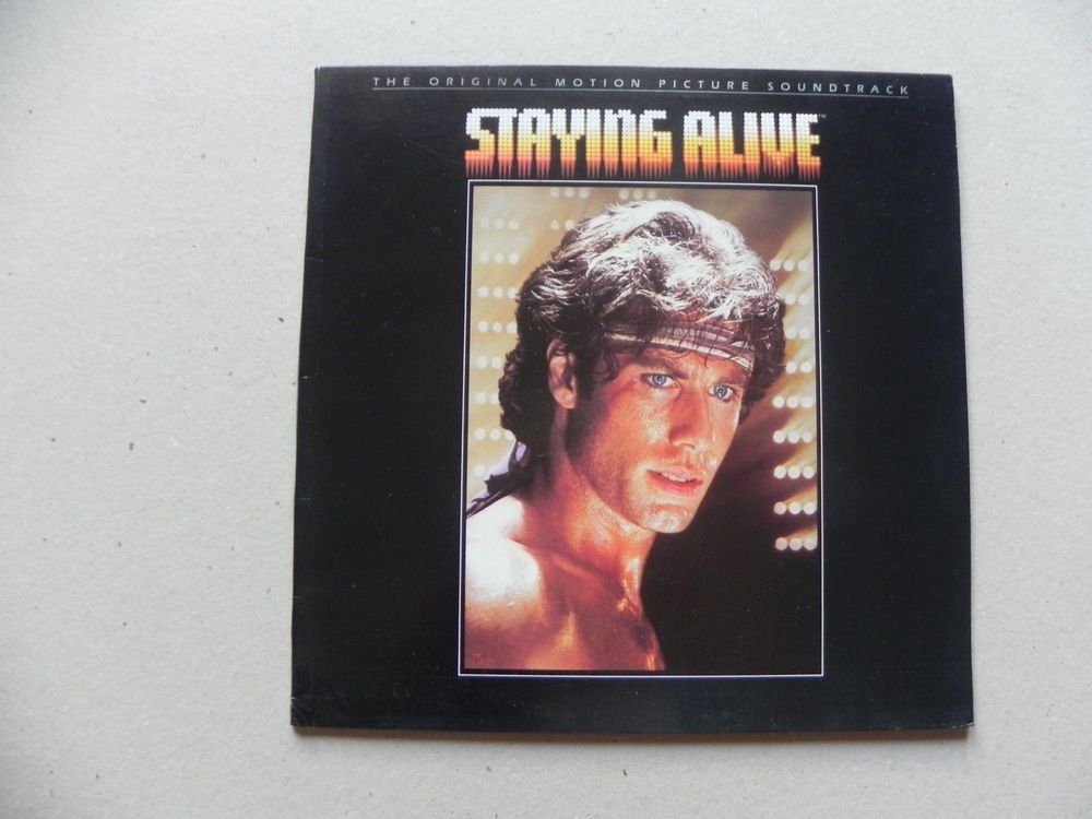 LP Film Soundtrack Staying Alive 1983 Travolta Dance Bee Gee | Kaufen ...