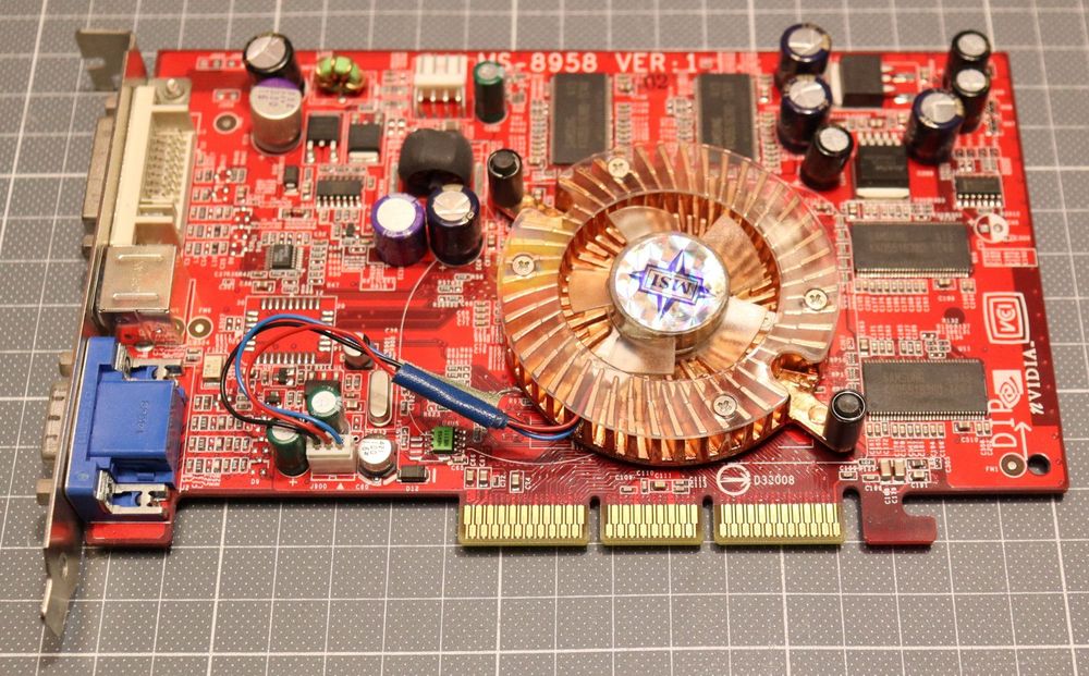 MSI Nvidia Geforce FX 5700 AGP, 256 MB, DVI / VGA | Kaufen auf Ricardo