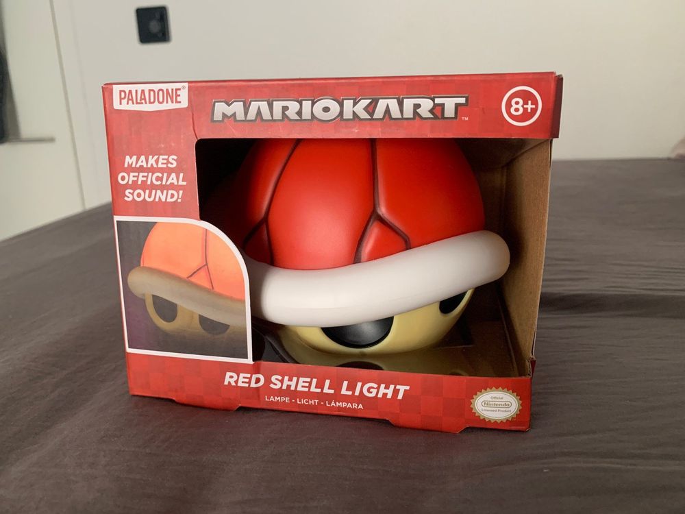 Original Nintendo Red shell light / Mario Kart Lampe | Kaufen auf Ricardo